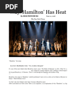 Themes and Motifs in Hamilton Musical | PDF | Hamilton (Musical)