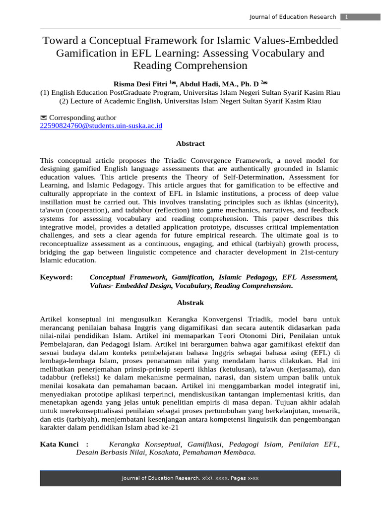 Template | PDF | Motivation | Motivational