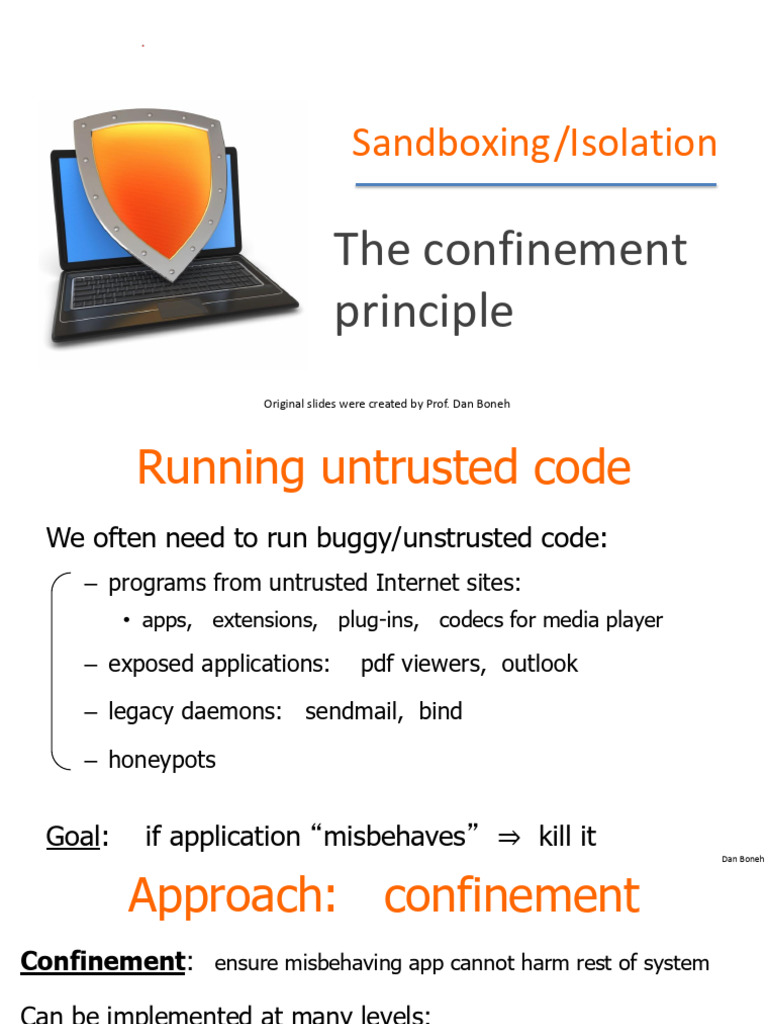 Sandboxing and VM | PDF | Malware | Virtual Machine