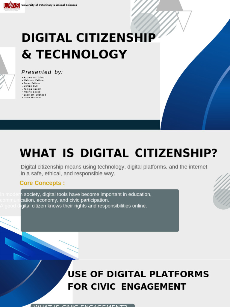Digital Citizenship and Technology | PDF | Citizenship | Social Psychology