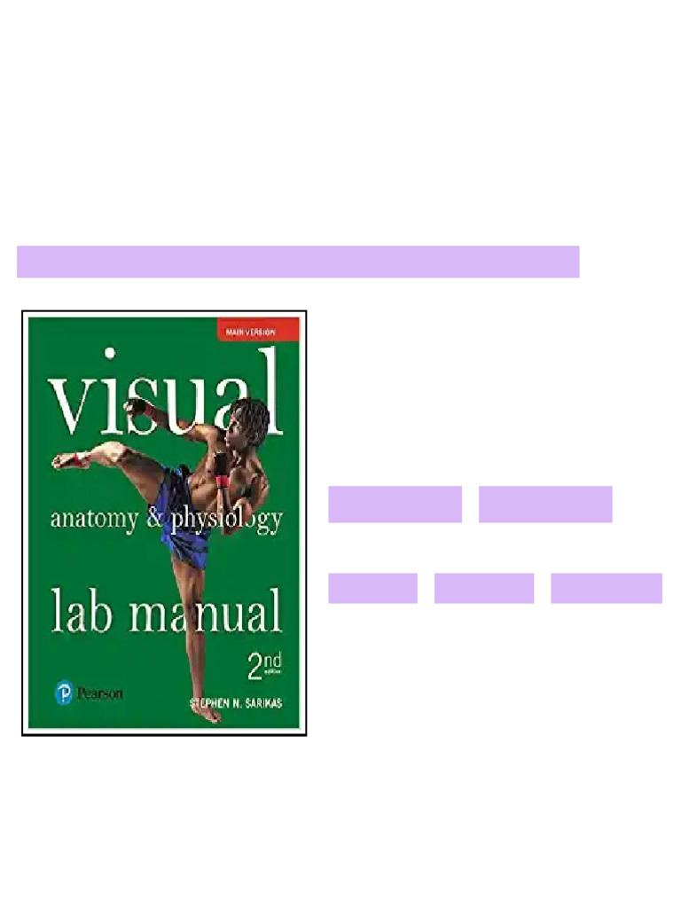 (Test Bank) Visual Anatomy & Physiology Lab Manual 2nd Edition Stephen ...