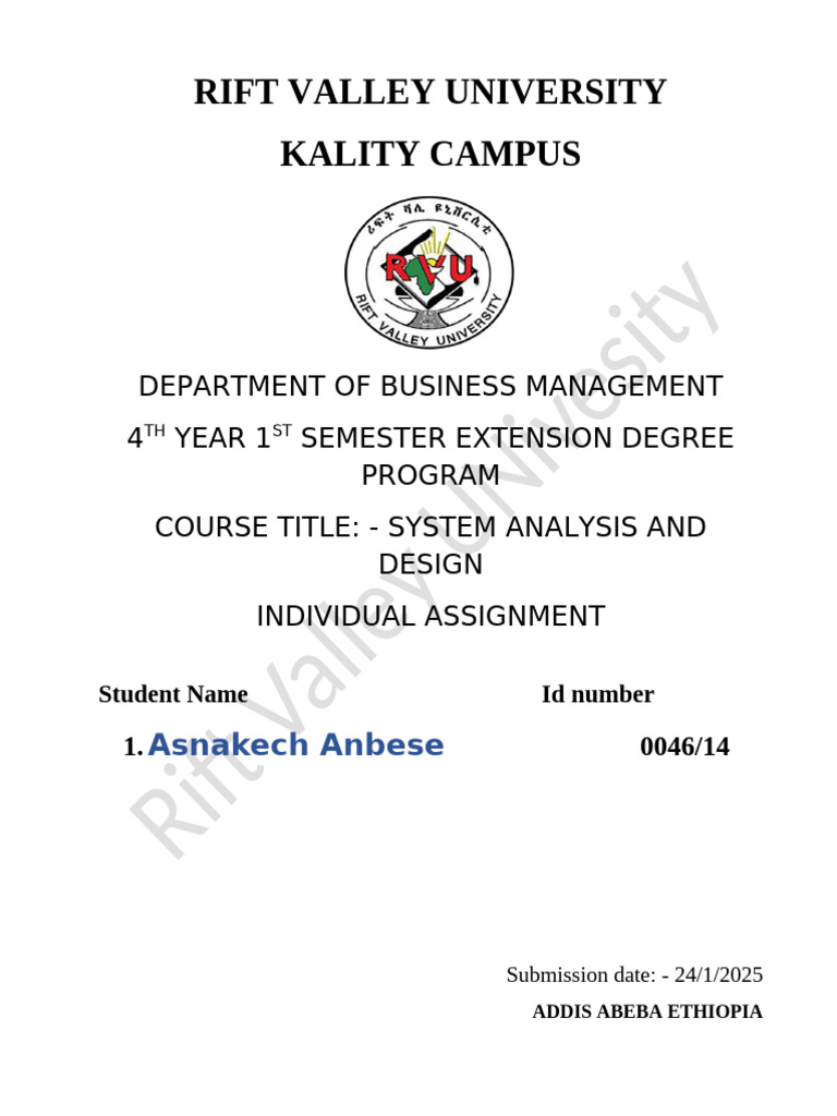System Analysis and Design | PDF