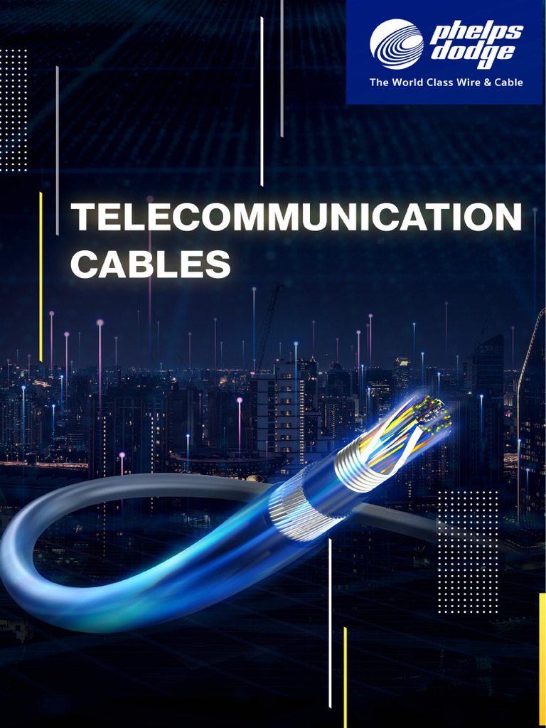 Telecommunication Cables Specifications | PDF | Wire | Materials