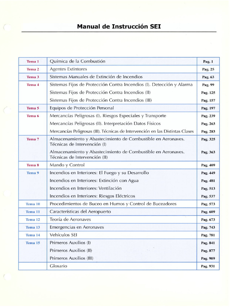Manual de Instrucción SEI Vol. 1 | PDF
