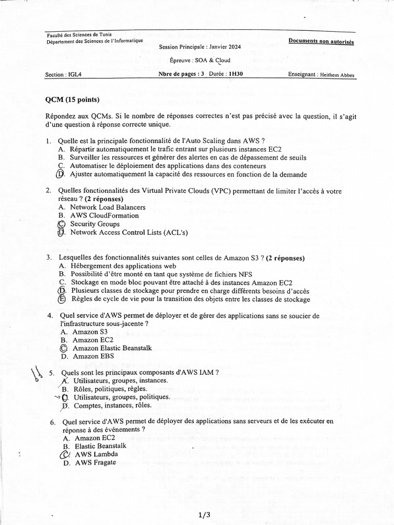Examen Cloud 2324 | PDF