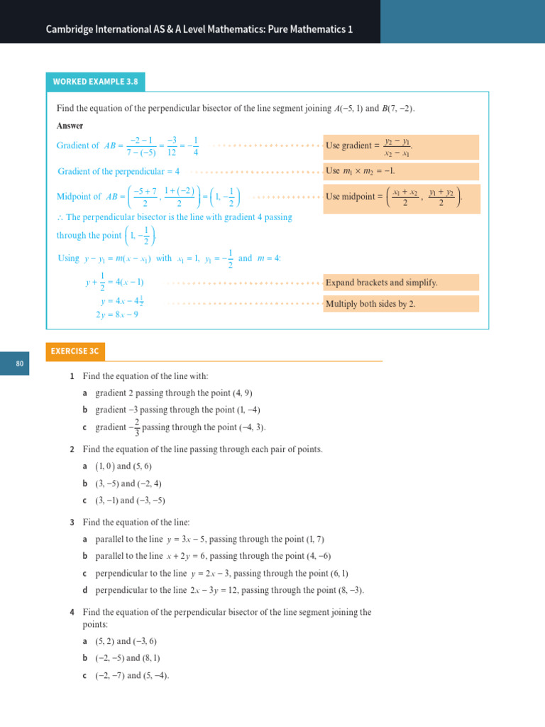 3C | PDF | Line (Geometry) | Circle