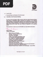 Sample Request Letter For Demolition of Building | PDF | Communication