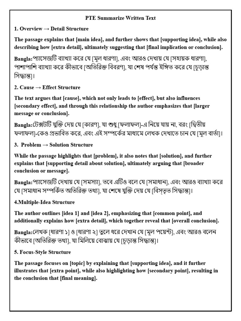 PTE Summarize Written Text | PDF | Comma | Climate Change