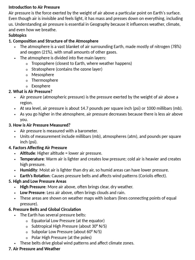 Geo. for Assessment Yr 7 | PDF | Atmosphere Of Earth | Agriculture