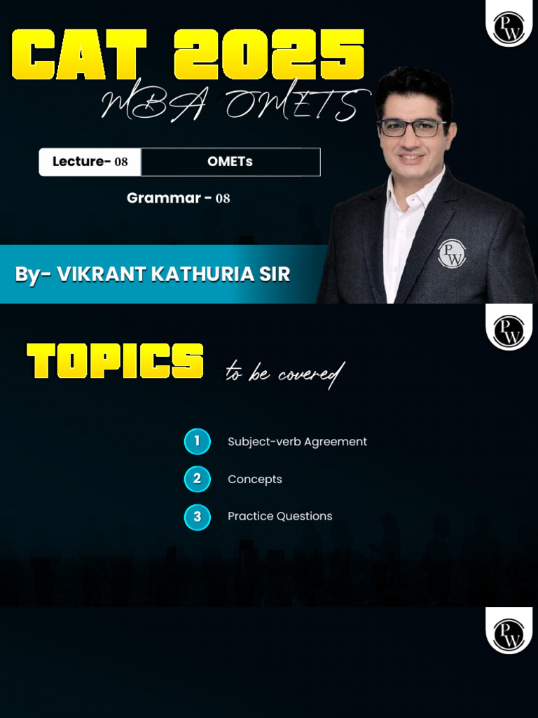 VARC CAT | PDF | Subject (Grammar) | Grammatical Number