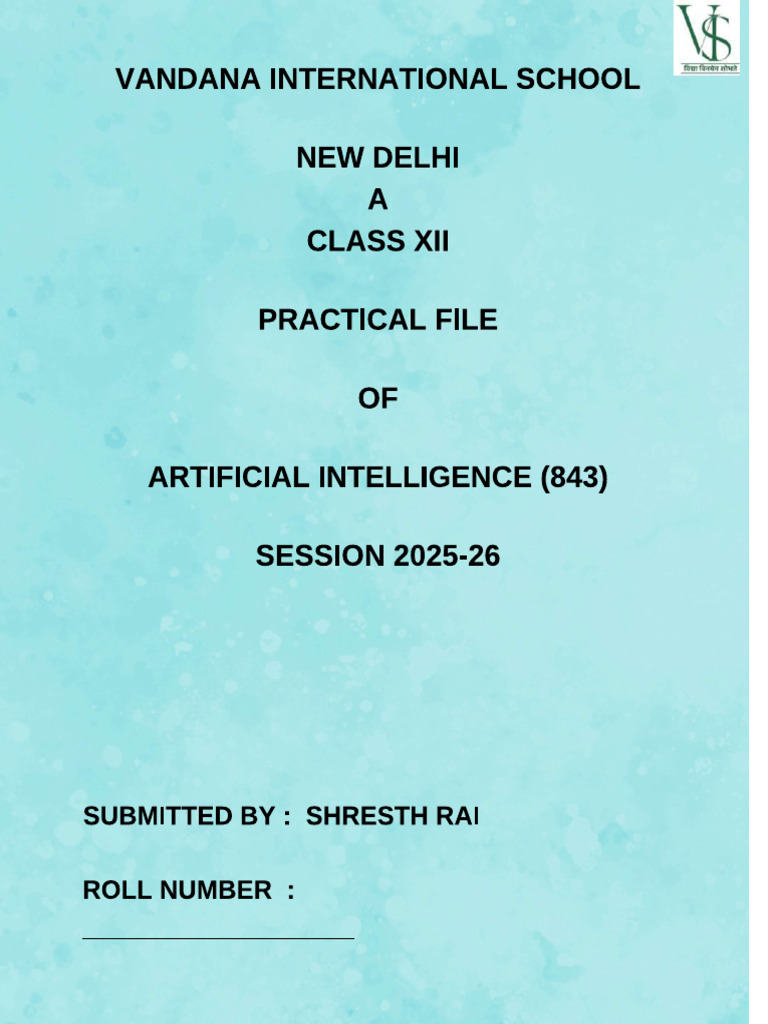 Practical File .. | PDF