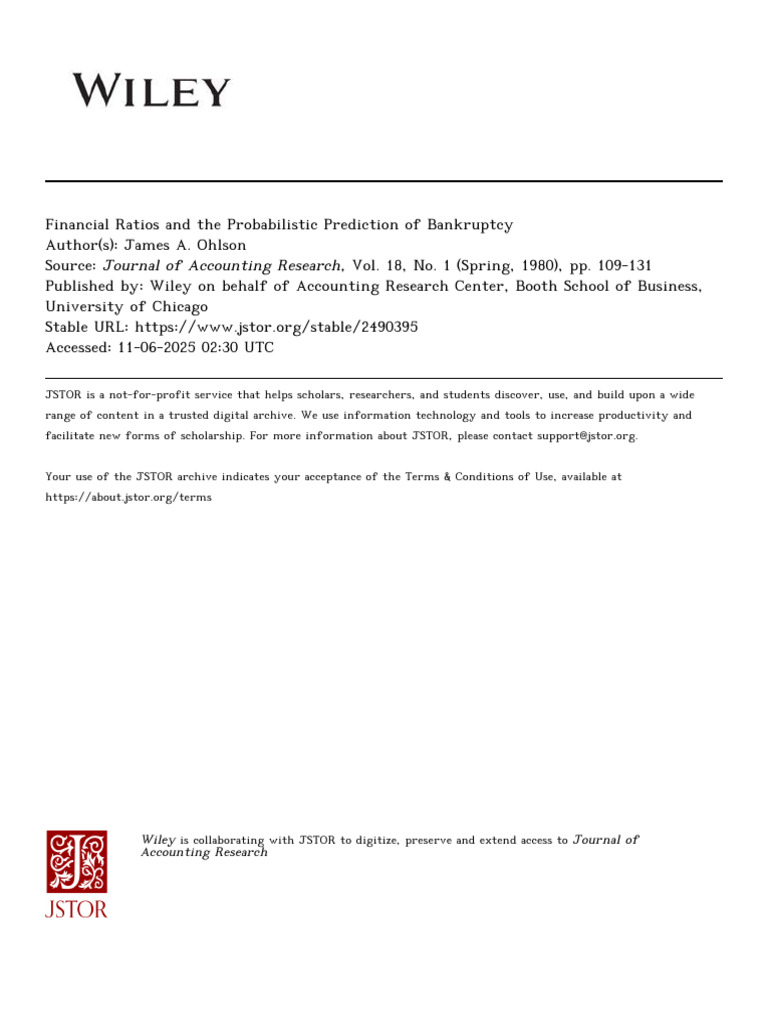 Article 10 - EWS | PDF | Statistics | Applied Mathematics