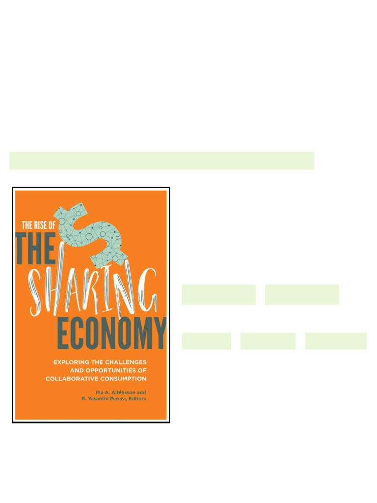 Rise of the Sharing Economy Exploring the Challenges and Opportunities ...