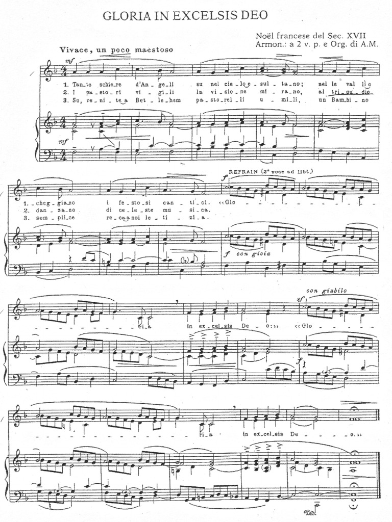 Gloria in Excelsis Deo | PDF