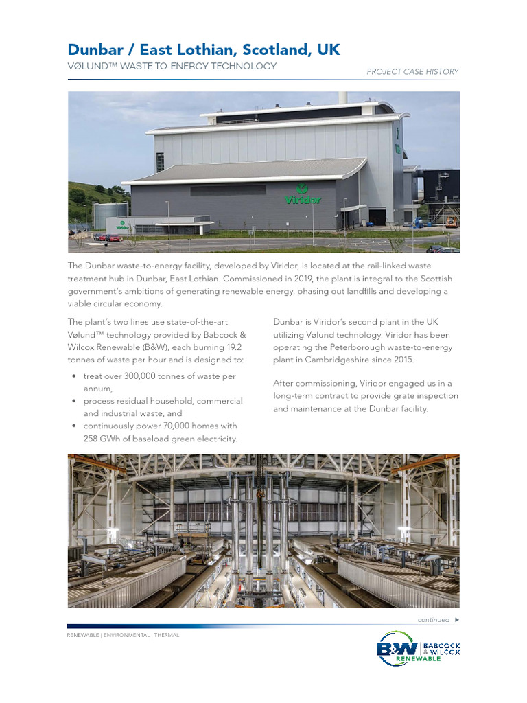 PCH201 125 Dunbar Plant | PDF | Sustainable Technologies | Energy ...