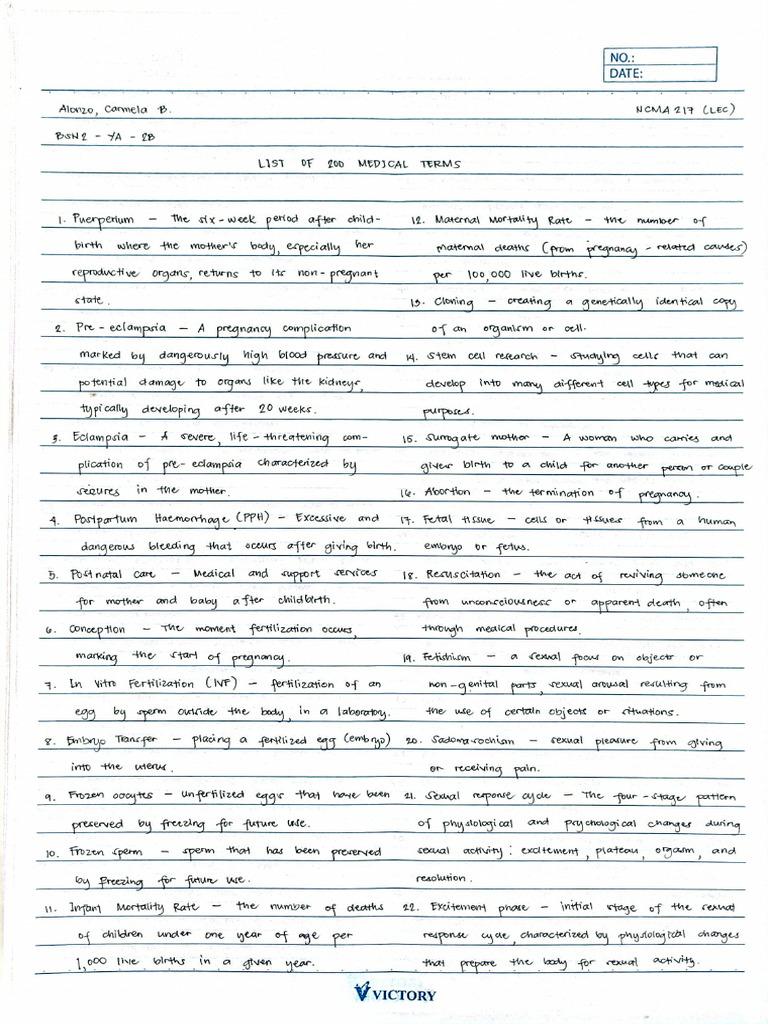 200 Medical Terms | PDF