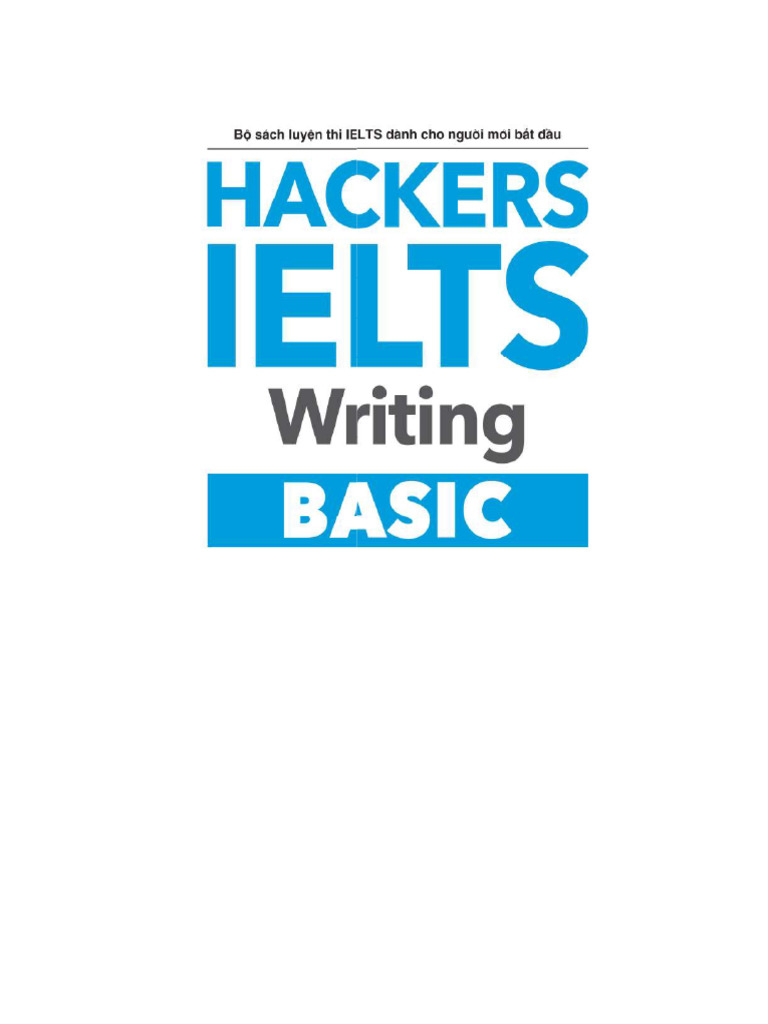 Hackers Ielts Writing Basic - Doc Thu-da Nen ...