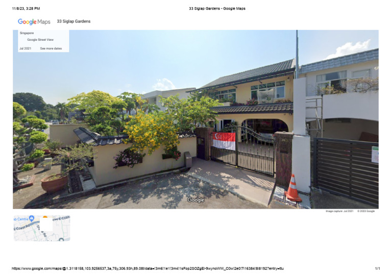 33 Siglap Gardens - Google Maps | PDF