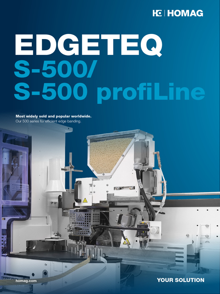 HOMAG EDGETEQ S-500 Edge Banding Solutions | PDF | Adhesive ...