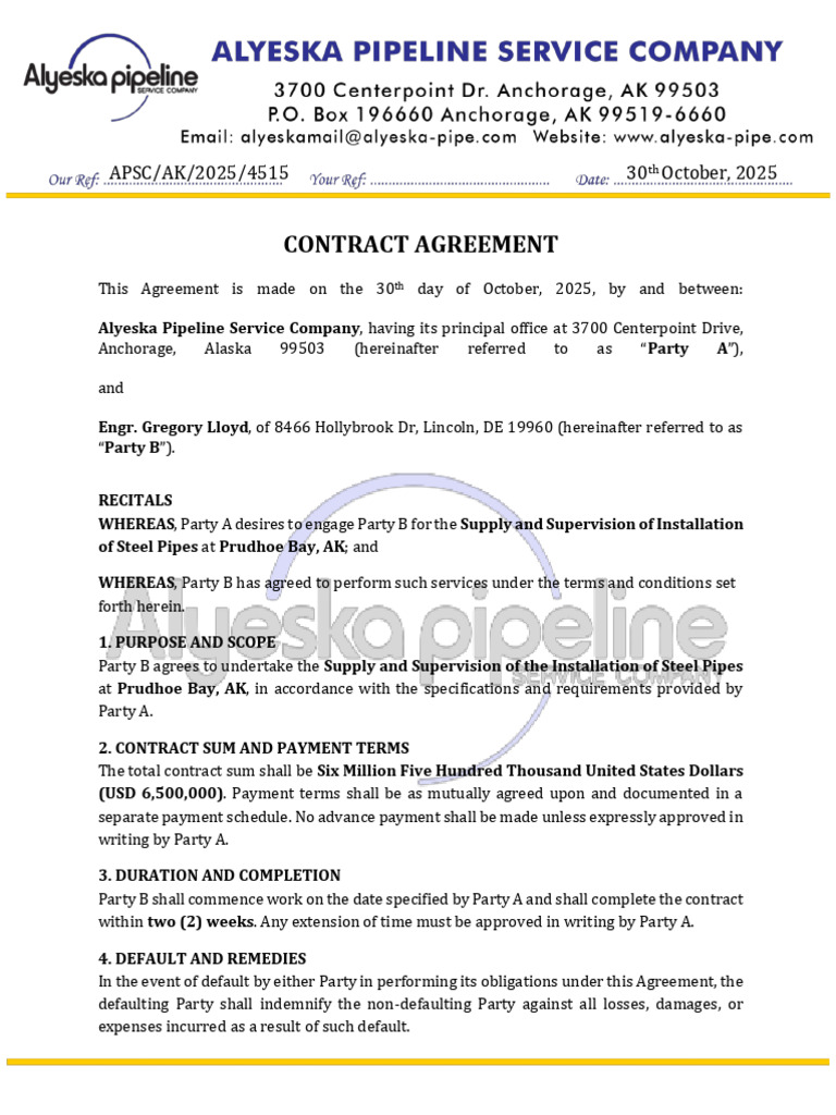 Contract Agreement | PDF | Consent | Contract Law
