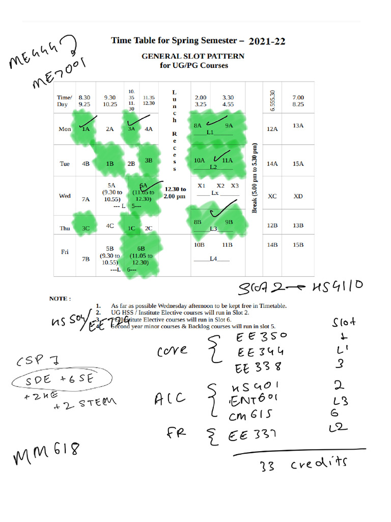 Timetable | PDF | Mathematical Analysis | Mathematics
