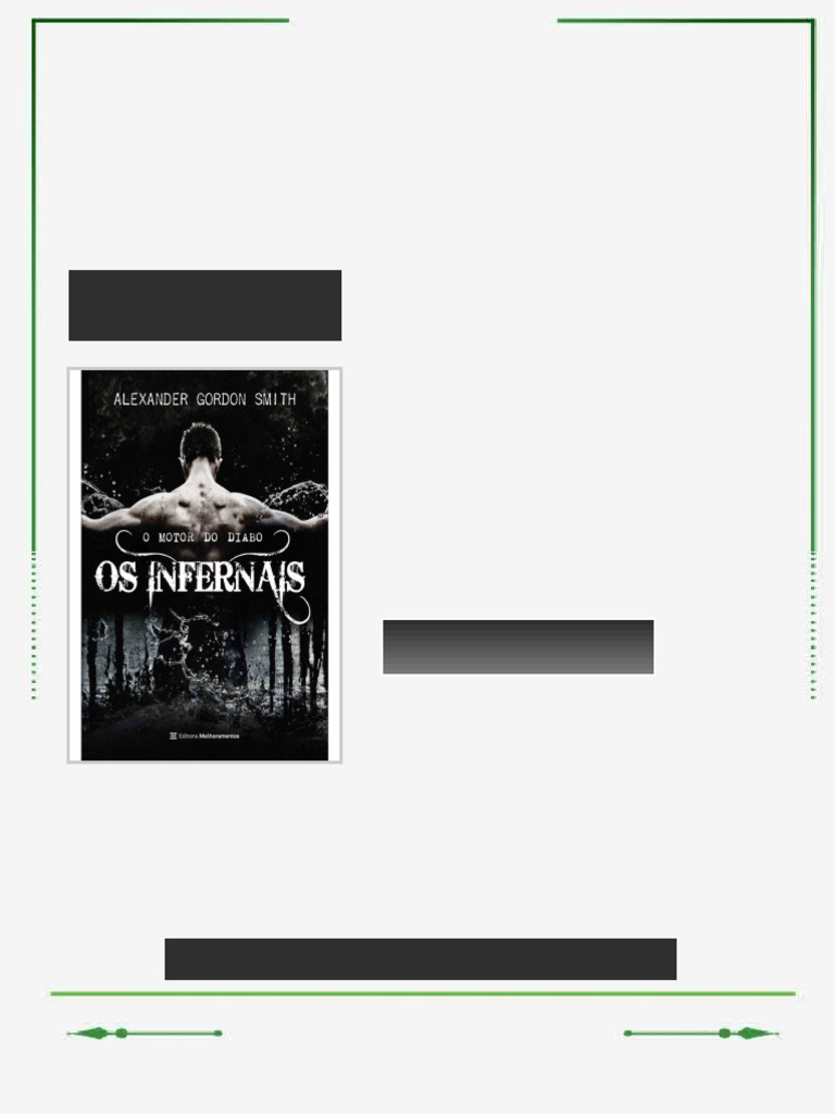 Os Infernais O Motor do Diabo 1 1st Edition Alexander Gordon Smith ...