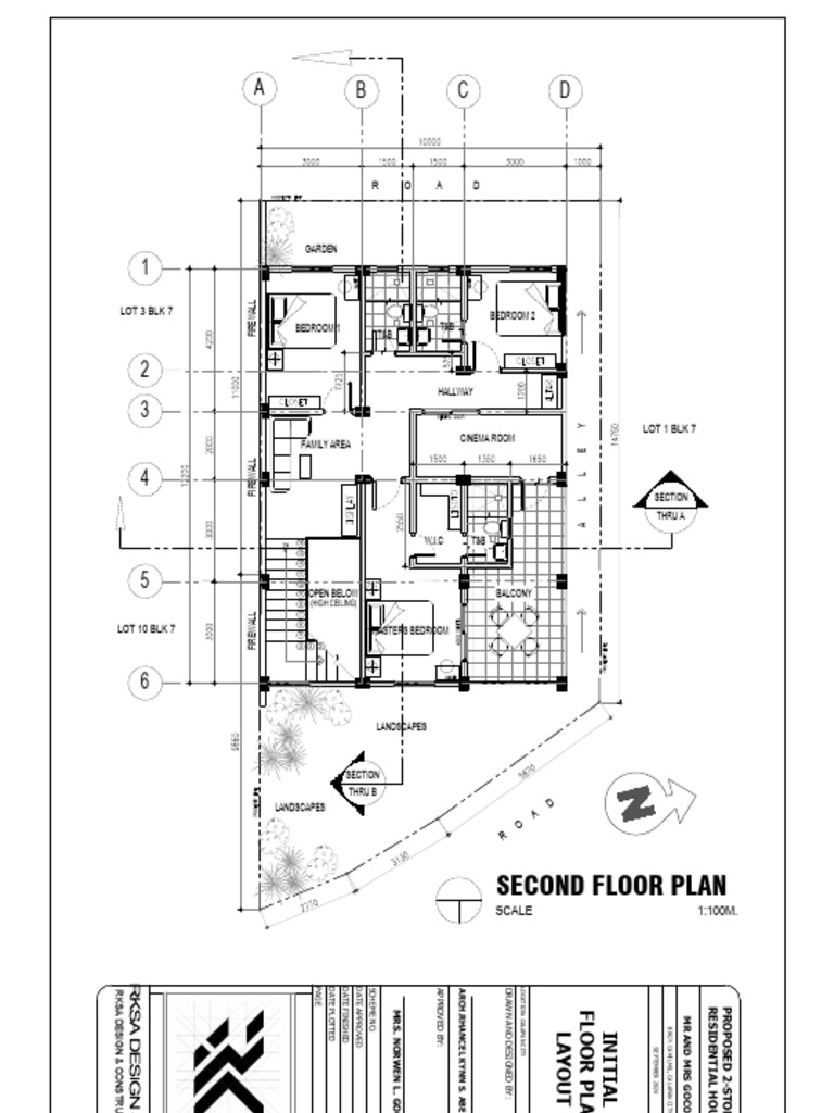 Proposed 2-Storey House Plan | PDF