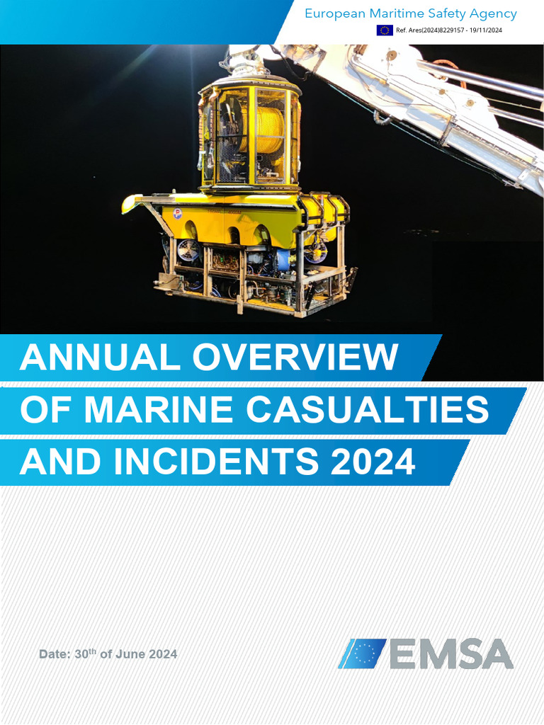 Annual Overview of Marine Casualties and Incidents 2024 | PDF | Ships ...