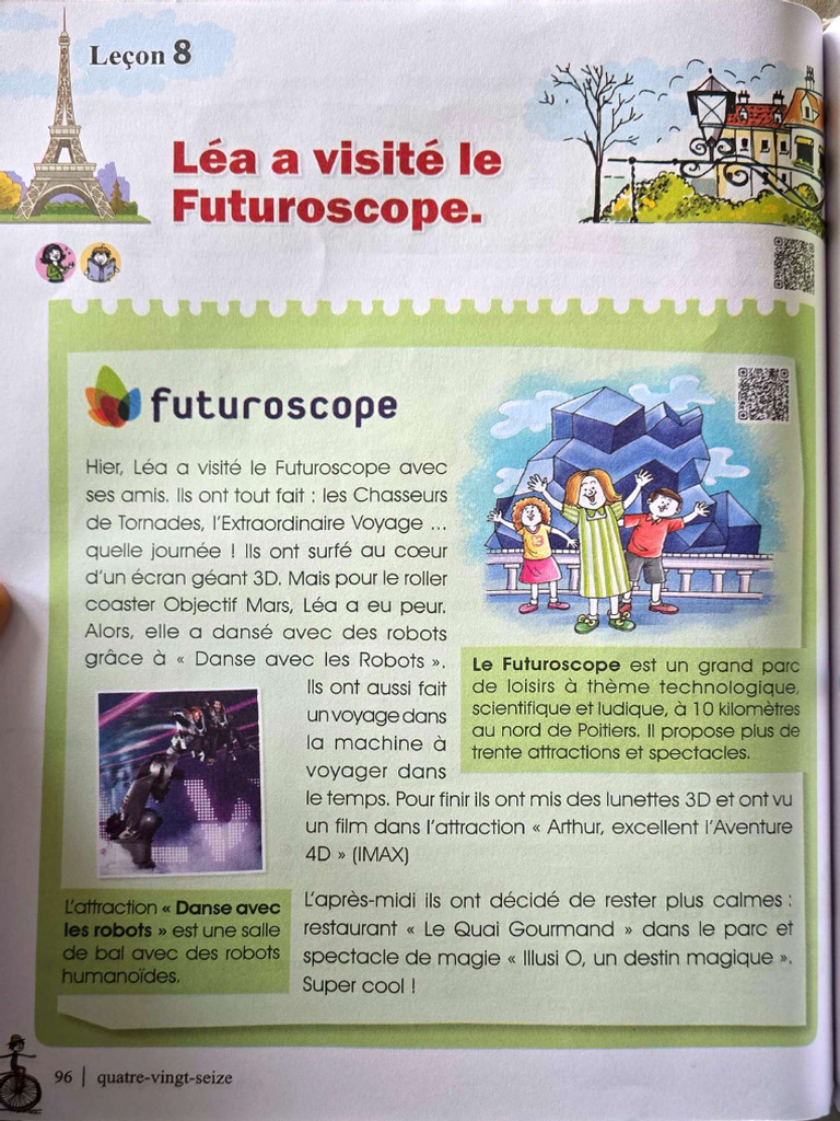 French Textbook- Chp 8- Class 8 LMC (1) | PDF