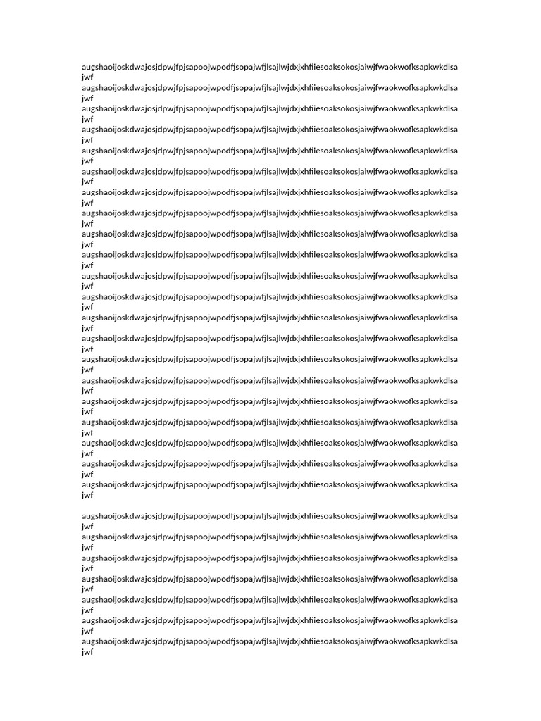 Random Text Document Analysis | PDF
