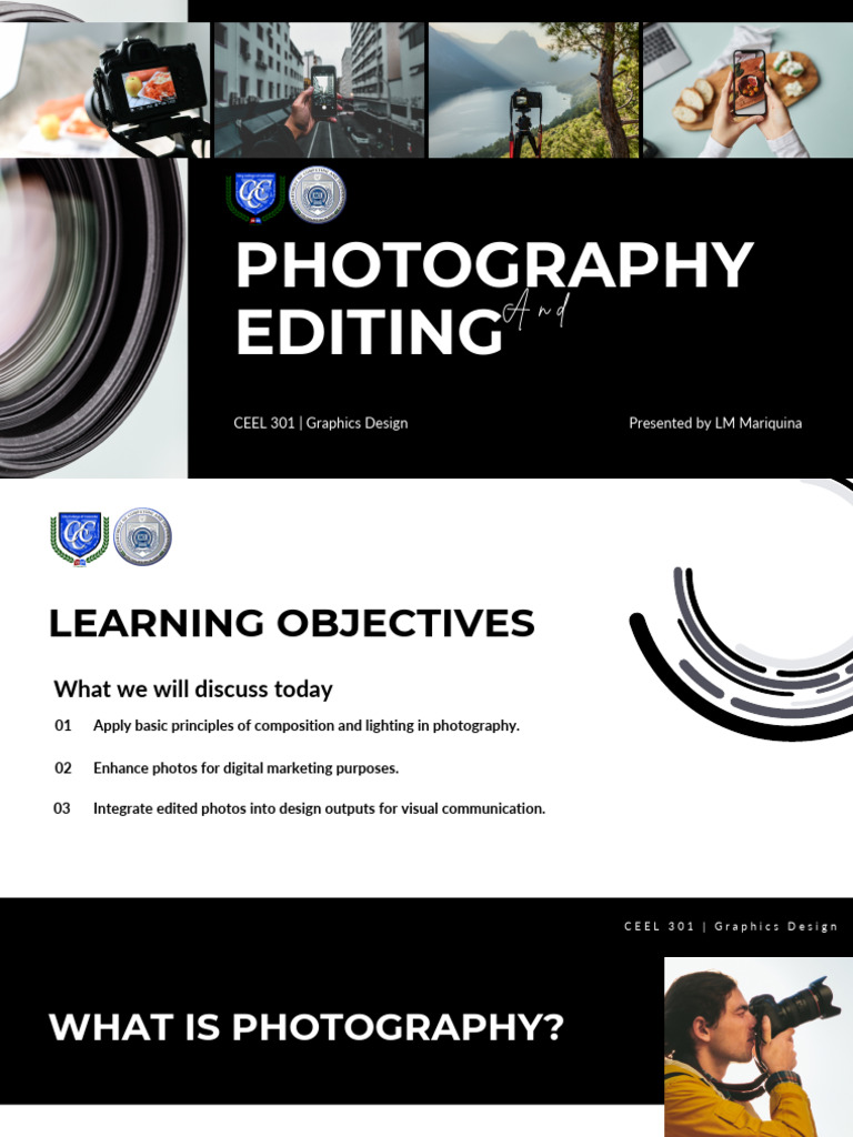 Photography Editing Basics for Design | PDF | Composition (Visual Arts ...