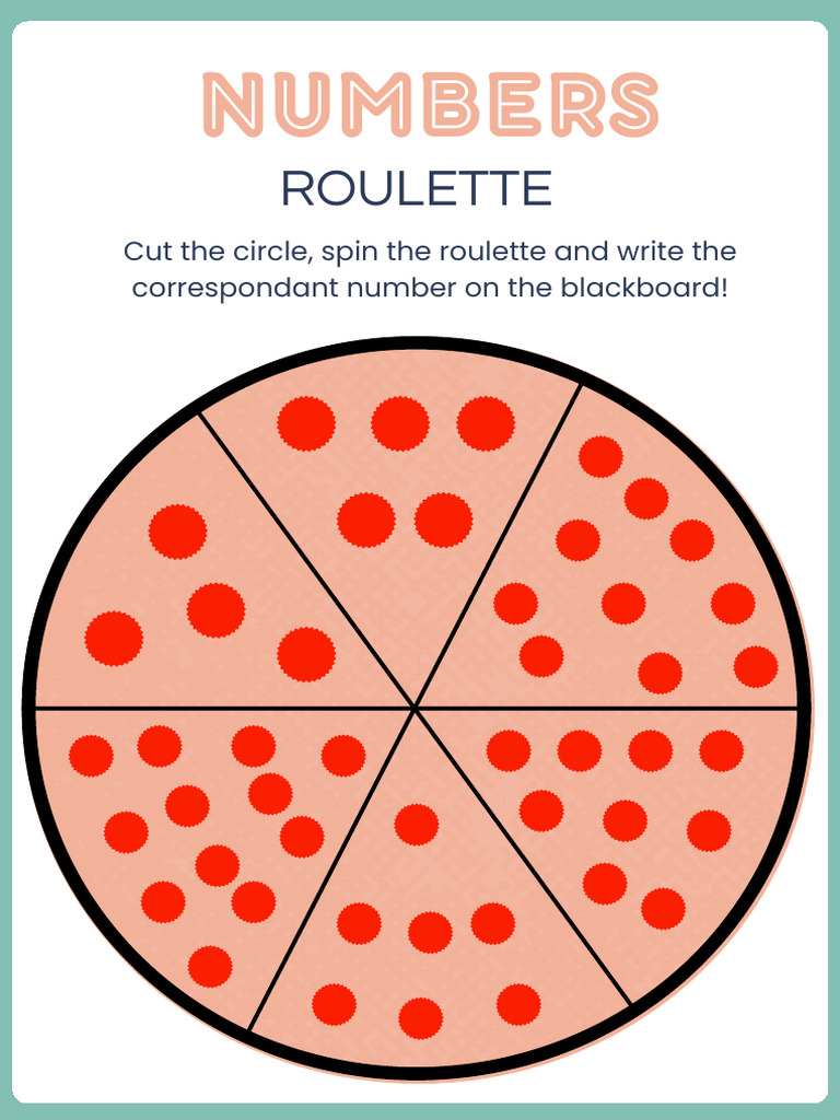 Roulette Number Game Instructions | PDF
