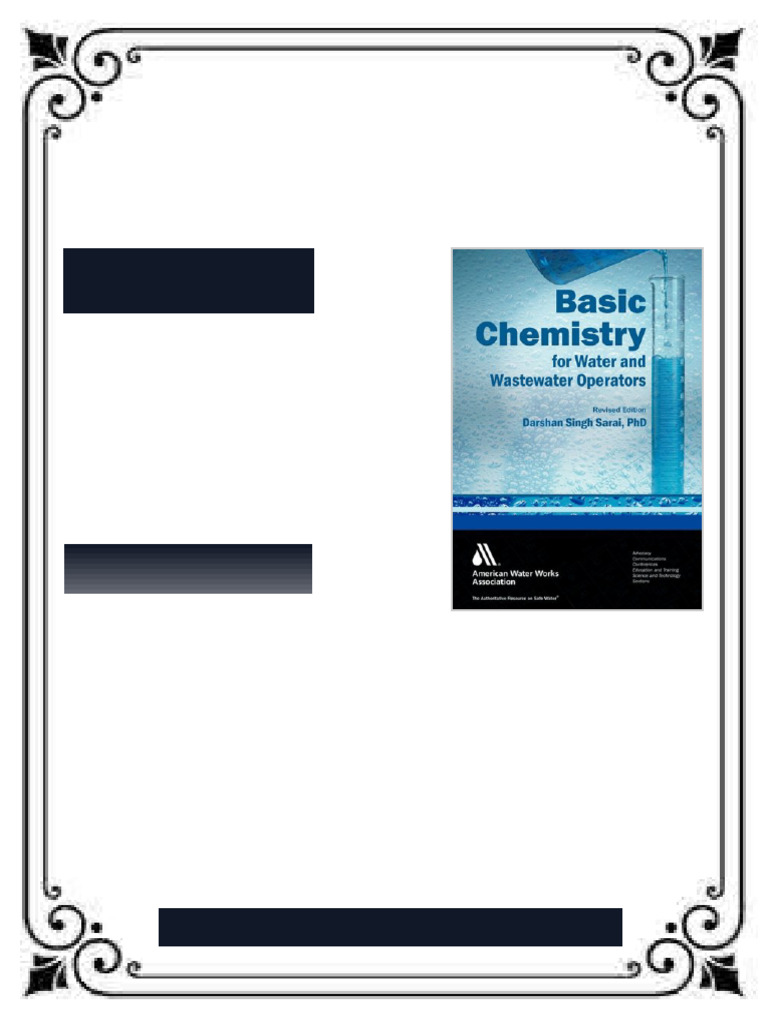 Basic Chemistry for Water and Wastewater Operators Sarai ebook quick ...