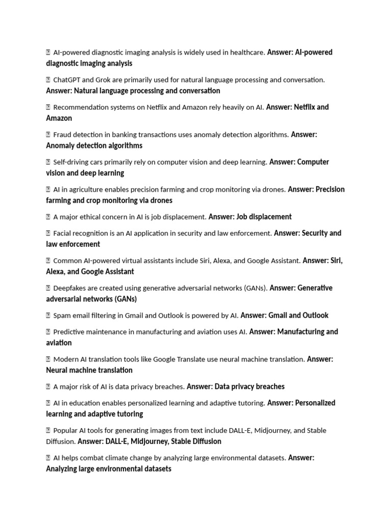 AI | PDF | Artificial Intelligence | Intelligence (AI) & Semantics