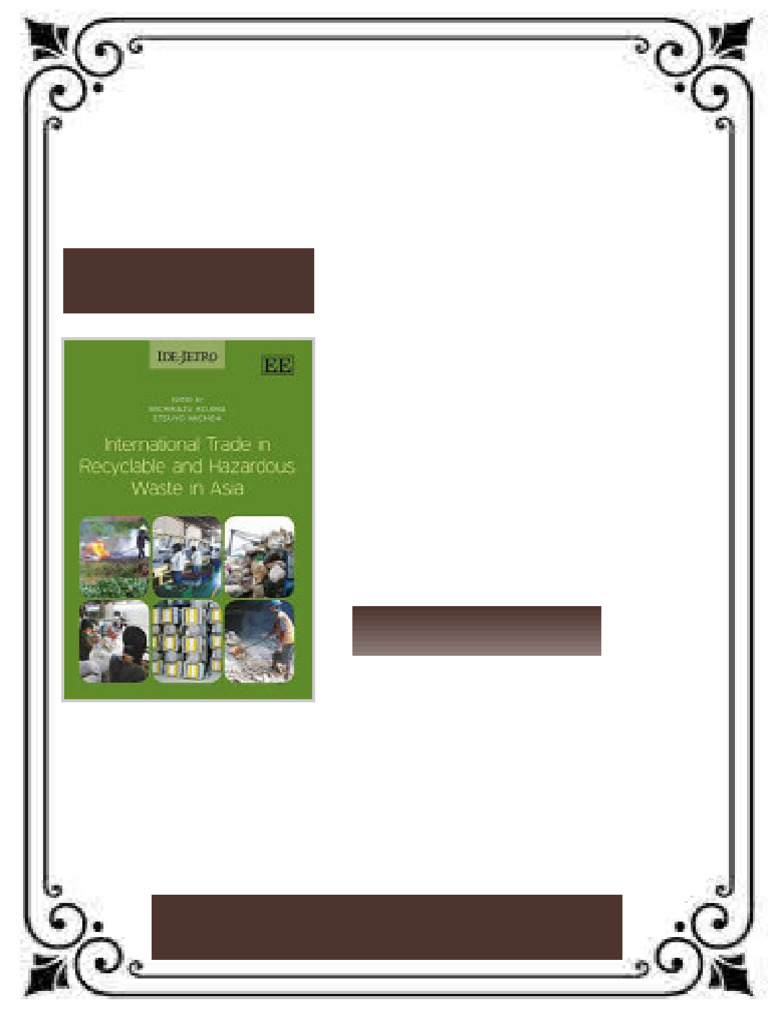 International Trade in Recyclable and Hazardous Waste in Asia 1st ...