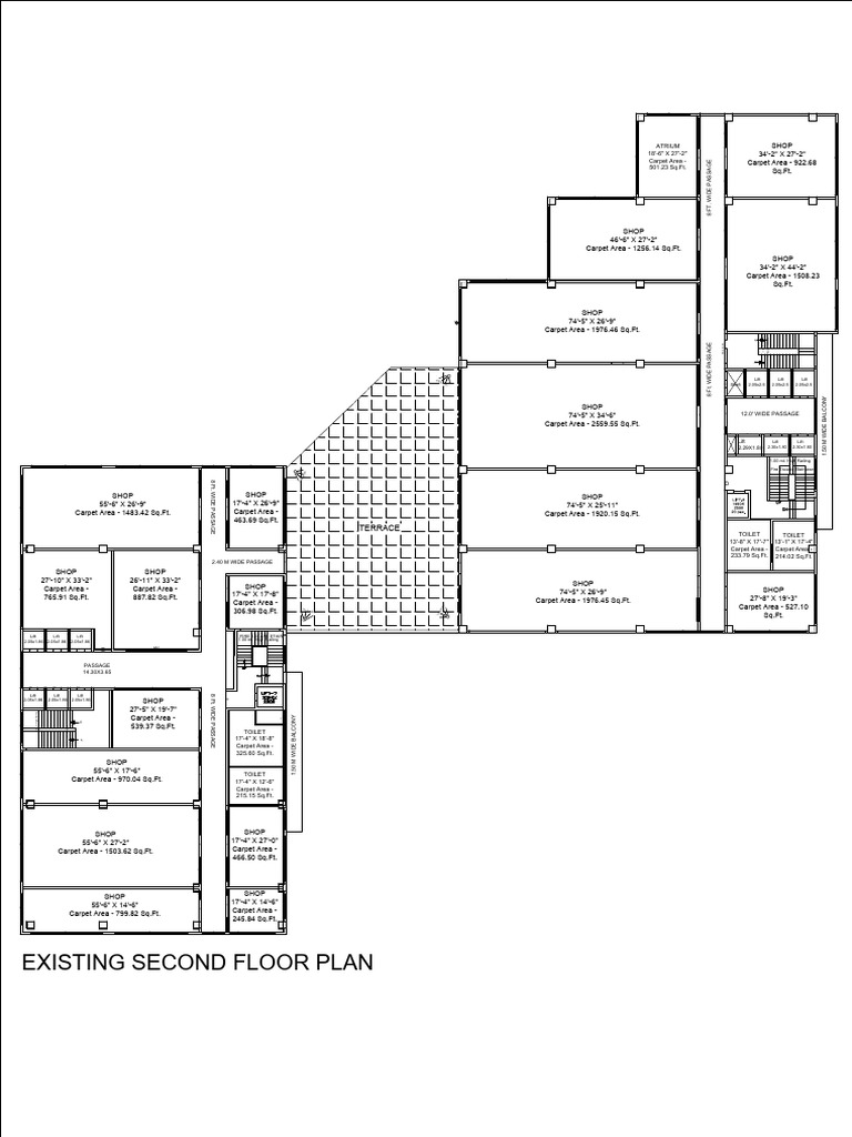 Second Floor | PDF | Architectural Elements