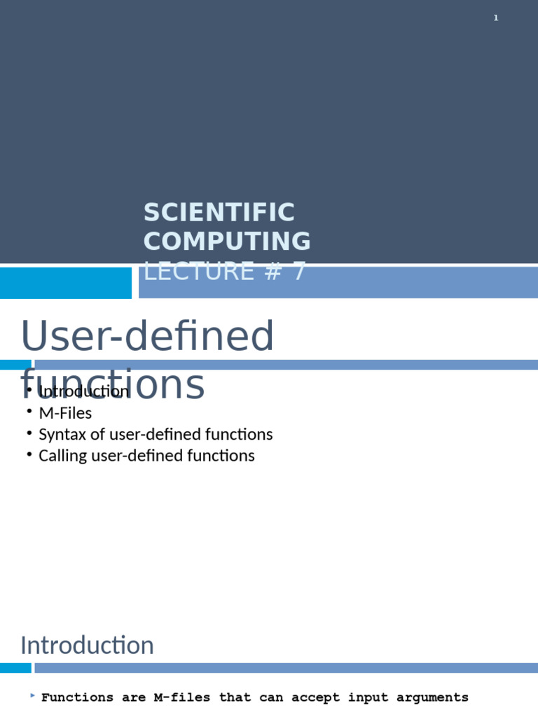 Lecture7 - Tagged | PDF | Parameter (Computer Programming) | Command Line Interface