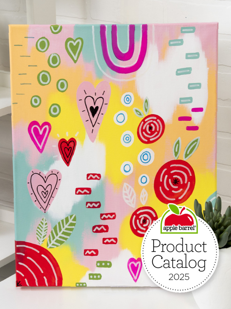 APPLE BARREL CATALOG 2025 | PDF | Paint | Yellow