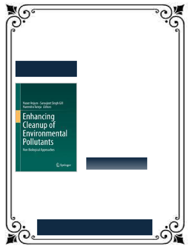 Enhancing Cleanup of Environmental Pollutants Volume 2 Non Biological ...