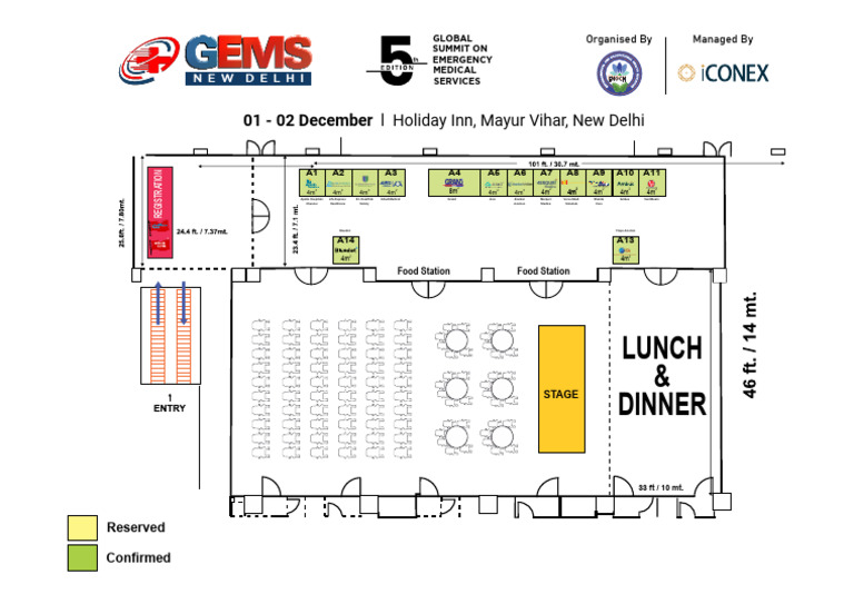 Floor Plan GEMS 2025 | PDF