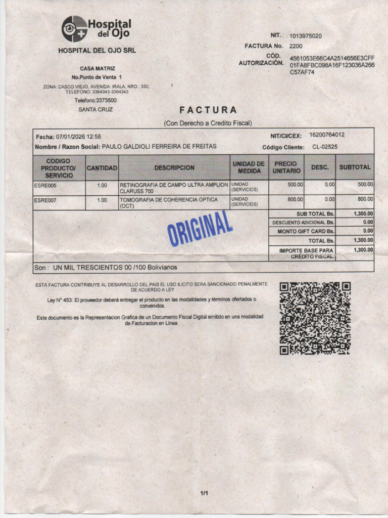 Hospital Del Ojo | PDF