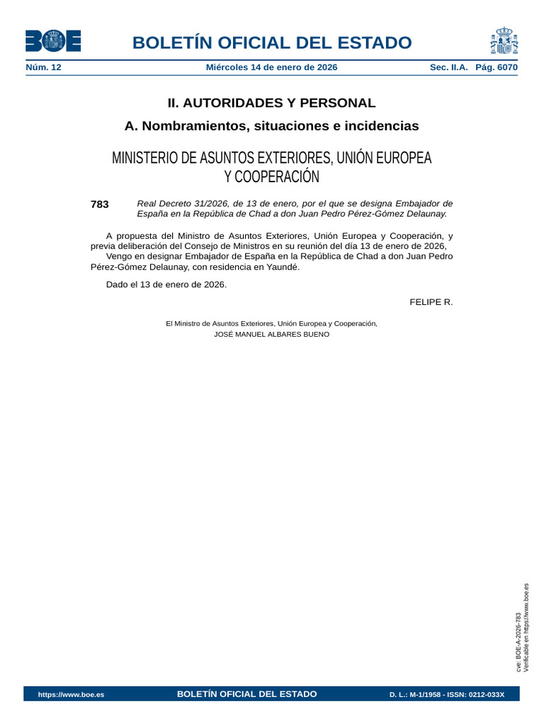 BOE-A-2026-783 | PDF