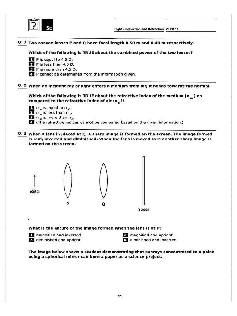 Class 10 Full Physics | PDF