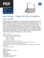 Philips Tango Pro LED Floodlight Overview | PDF