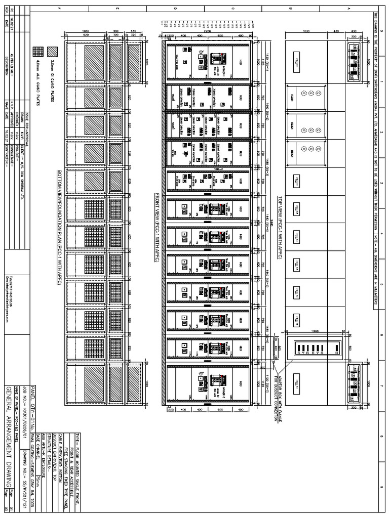 Ga Drawing_pcc 1 Panel | PDF