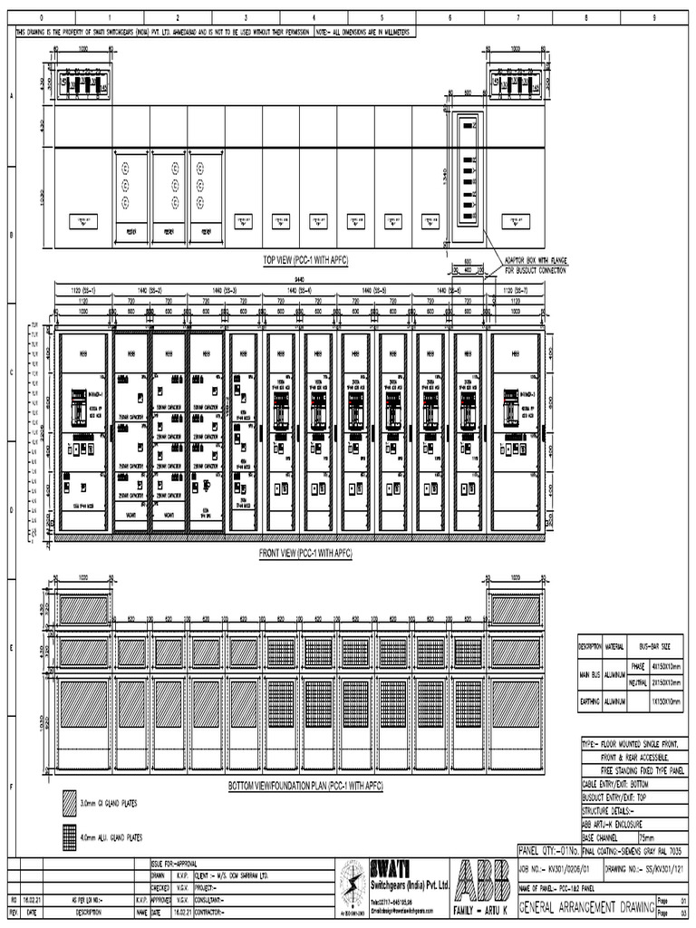 Kv301 Pcc Panel | PDF | Mains Electricity | Transformer
