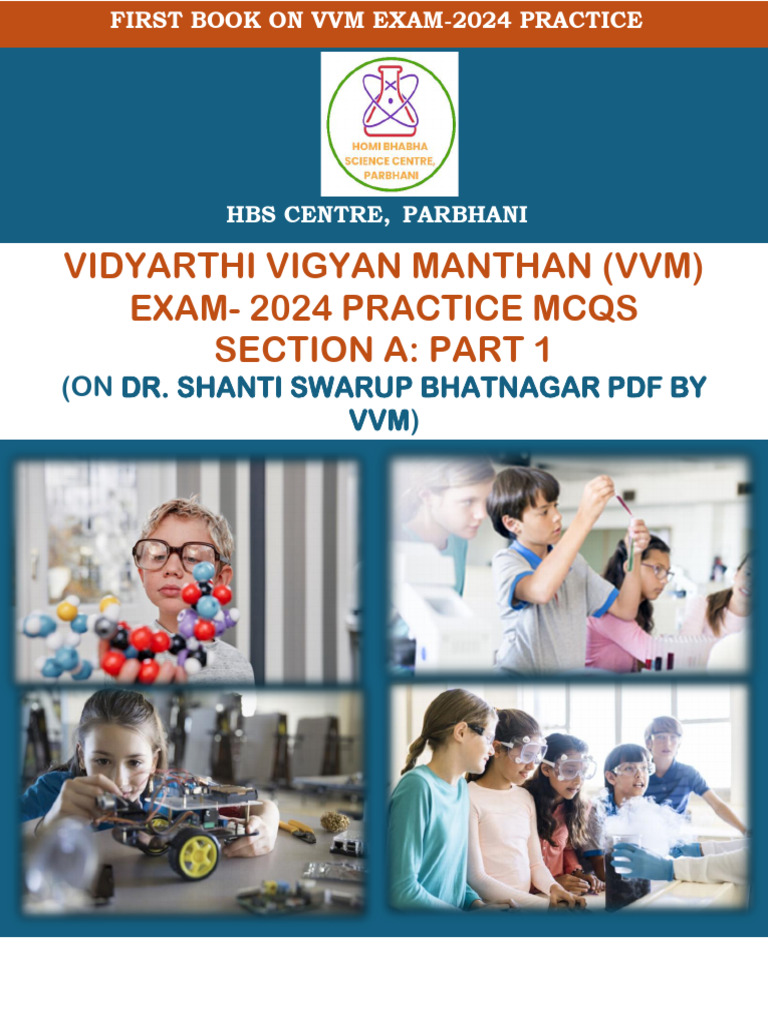 VVM Exam 2024 Practice MCQs Guide | PDF | Science | Physics