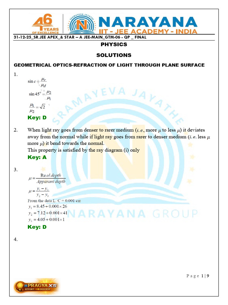 Assignments - Npragyax5!31!12-25_sr.jee Apex_& Star – a Jee-main_gtm-06 ...