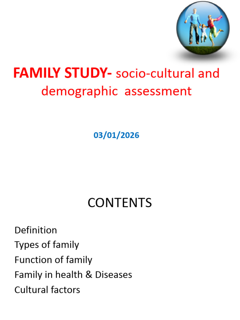 Family Study | PDF | Family | Septic Tank