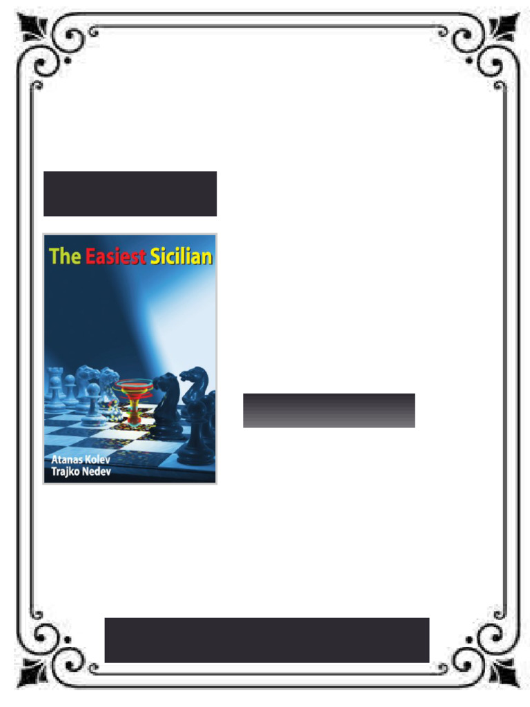 The Easiest Sicilian 1ST Edition Gm Kolev complete ebook edition | PDF ...